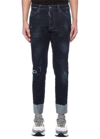 Dsquared2 Erkek Cool Guy Cropped Jean Pantolon Mavi 50 It Dsquared2 Erkek Cool Guy Cropped Jean Pantolon Mavi 50 It
