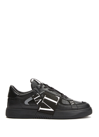 Valentino Garavani Erkek Vl7n Siyah Logo Bantlı Deri Sneaker 39 Eu Valentino Garavani Erkek Vl7n Siyah Logo Bantlı Deri Sneaker 39 Eu