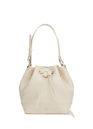Beymen Club Kadın Krem Büzgülü Çanta Bej EU
