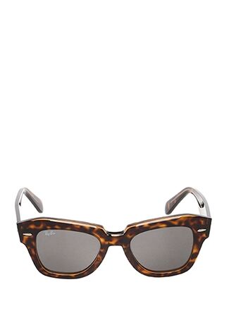 Ray-Ban Kahverengi Turtle Desen Güneş Gözlüğü 49 EU