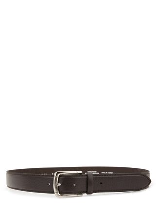 Beymen Collection Erkek Kahverengi Deri Kemer 0 IT