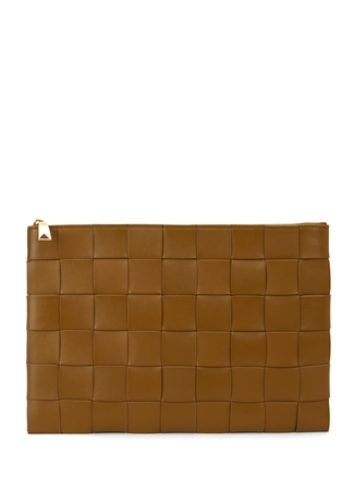 Bottega Veneta Kadın Pouch Taba Deri Mini Kılıf Turuncu Eu Bottega Veneta Kadın Pouch Taba Deri Mini Kılıf Turuncu Eu