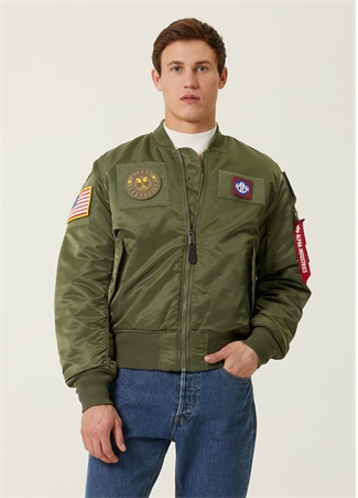 Alpha Industries Erkek Haki Bomber Mont S EU Alpha Industries Erkek Haki Bomber Mont S EU