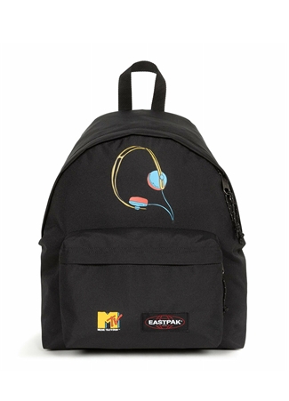 Eastpak Kadın Springer Siyah Baskı Detaylı Sırt Çantası EU Eastpak Kadın Springer Siyah Baskı Detaylı Sırt Çantası EU