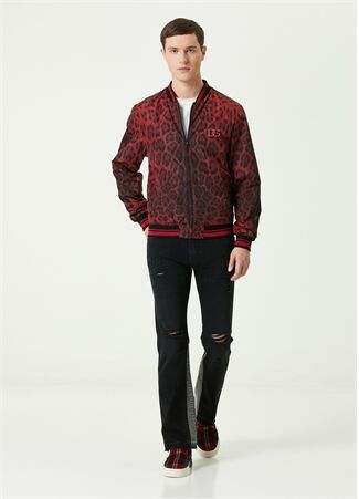 Dolce&Gabbana Erkek Siyah Gri Yıpratmalı Jean Pantolon 44 IT