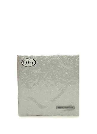 Luxuria Cameo Gri Damak Desenli Yemek Peçete Seti Çok Renkli