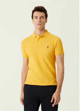 Polo Ralph Lauren Erkek Sarı Yaka T-shirt Altın Rengi S EU Polo Ralph Lauren Erkek Sarı Yaka T-shirt Altın Rengi S EU