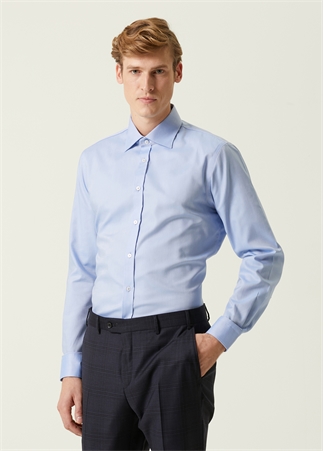 Beymen Collection Erkek Custom Fit Mavi Oxford Gömlek 42 IT Beymen Collection Erkek Custom Fit Mavi Oxford Gömlek 42 IT