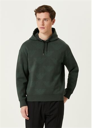 Emporio Armani Erkek Sweatshirt Yeşil M Eu