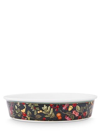 Pip Studio Winter Wonderland Yuvarlak Porselen Fırın Kabı Yeşil