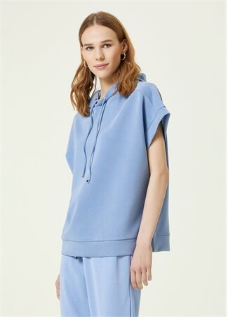 Network Kadın Mavi Sweatshirt Xs Eu