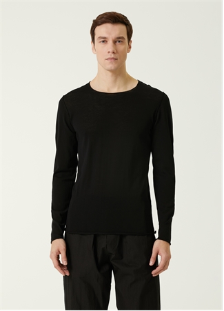 Isabel Benenato Erkek Siyah Bisiklet Yaka Triko M EU Isabel Benenato Erkek Siyah Bisiklet Yaka Triko M EU