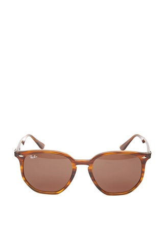 Ray-Ban Turtle Desenli Kare Formlu Güneş Gözlüğü Kırmızı 54 EU Ray-Ban Turtle Desenli Kare Formlu Güneş Gözlüğü Kırmızı 54 EU