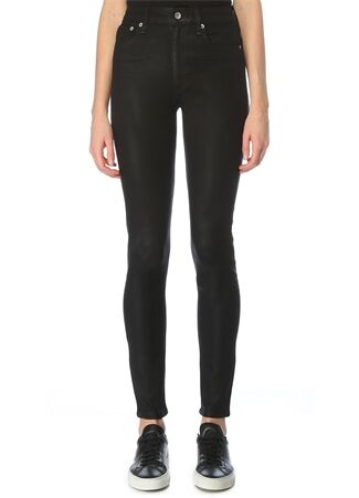 Rag&Bone Kadın Nina Siyah Skinny Jean Pantolon 23 US