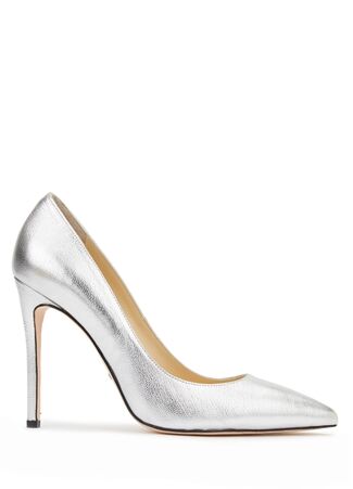 Beymen Collection Kadın Mia Silver Deri Stiletto Gri 36