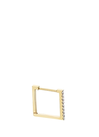 Her Story Kadın Gold Geometrik Formlu Taşlı Altın Rengi Küpe EU IT Her Story Kadın Gold Geometrik Formlu Taşlı Altın Rengi Küpe EU IT