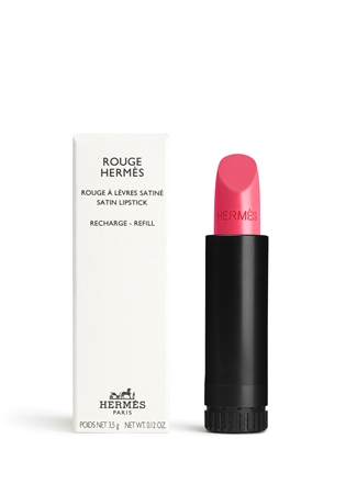 Hermès Rouge Hermès, Saten ruj yedeği, Rose Lipstick Hermès Rouge Hermès, Saten ruj yedeği, Rose Lipstick
