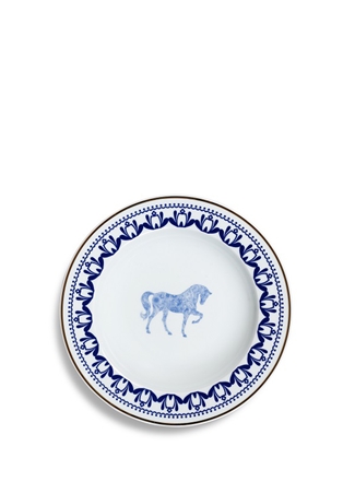 Some Home İstanbul Horse Luck Collection Blue At Figürlü 22 Cm Çukur Tabak Lacivert Some Home İstanbul Horse Luck Collection Blue At Figürlü 22 Cm Çukur Tabak Lacivert
