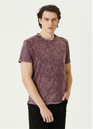 John Varvatos Star Usa Erkek Bordo Cep Detaylı T-shirt S Eu John Varvatos Star Usa Erkek Bordo Cep Detaylı T-shirt S Eu