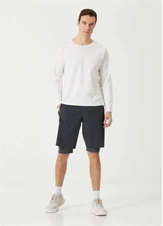 Isaora Erkek Gri Şort S EU