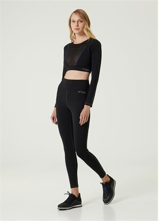 Academia Kadın Siyah Spor Tayt XS