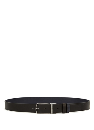 Beymen Club Erkek Siyah Lacivert Çift Taraflı Deri Kemer 90 Beymen Club Erkek Siyah Lacivert Çift Taraflı Deri Kemer 90