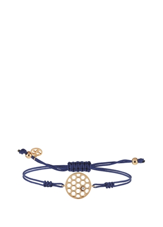 Bee Goddess Kadın Honey Lacivert Altın Rengi Bileklik Pembe EU Bee Goddess Kadın Honey Lacivert Altın Rengi Bileklik Pembe EU