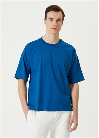 Z Zegna Erkek Mavi Logo Detaylı T-shirt M Eu Z Zegna Erkek Mavi Logo Detaylı T-shirt M Eu