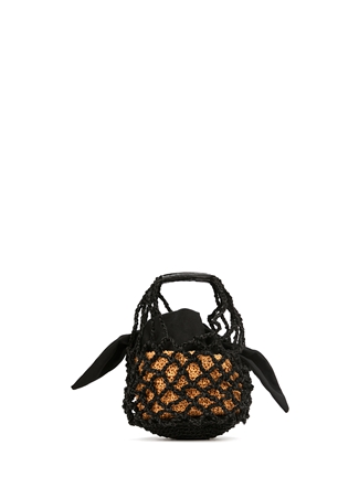 Network Kadın Siyah Hasır Çanta Eu