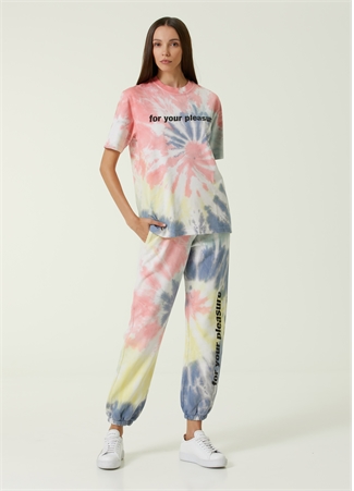 Freedom of Space Kadın For Your Pleasure Batik Desenli Eşofman Altı S EU