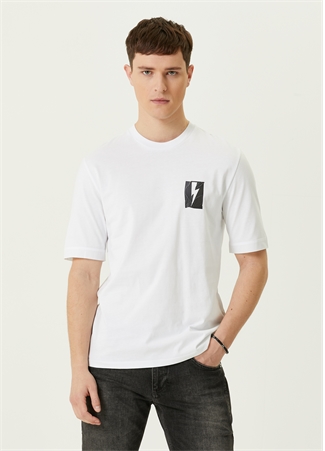 Neil Barrett Erkek TSHIRT Beyaz S EU Neil Barrett Erkek TSHIRT Beyaz S EU