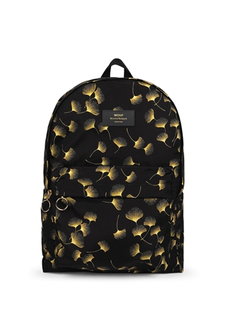 Wouf Kadın Kyoto Recycled Desenli Sırt Çantası Siyah EU Wouf Kadın Kyoto Recycled Desenli Sırt Çantası Siyah EU