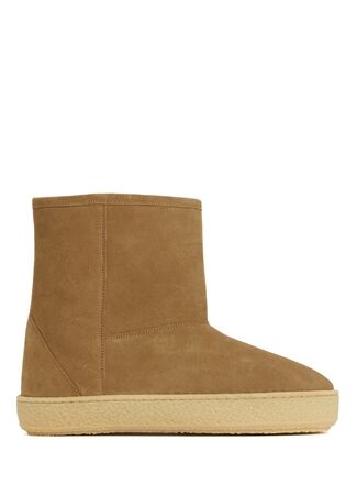 Isabel Marant Kadın Haki Deri Kar Botu 37 EU