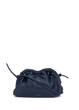 Mansur Gavriel Kadın Cloud Mini Koyu Mavi Deri Omuz Çantası Lacivert EU Mansur Gavriel Kadın Cloud Mini Koyu Mavi Deri Omuz Çantası Lacivert EU