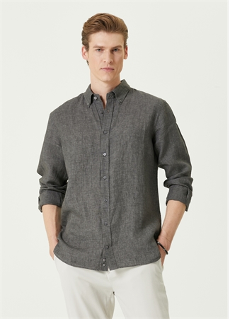 Beymen Collection Erkek Comfort Fit Antrasit Gömlek Gri S Eu Beymen Collection Erkek Comfort Fit Antrasit Gömlek Gri S Eu