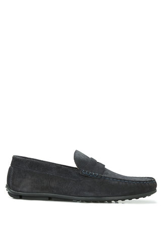 Beymen Club Erkek Lacivert Bant Detaylı Süet Loafer 42 Beymen Club Erkek Lacivert Bant Detaylı Süet Loafer 42