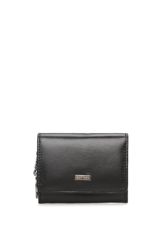 Beymen Hediye Erkek Siyah Logolu Deri Anahtarlıklı Kartlık EU