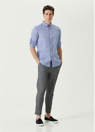 Fiji Erkek Matilda Lacivert Dokulu Pantolon Mavi L Eu Fiji Erkek Matilda Lacivert Dokulu Pantolon Mavi L Eu