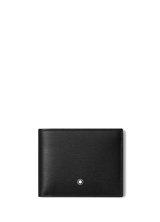 Montblanc Erkek Siyah Logolu Deri Cüzdan Eu Montblanc Erkek Siyah Logolu Deri Cüzdan Eu