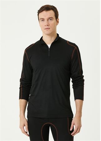 Zegna Erkek Techmerino Siyah T-shirt L IT