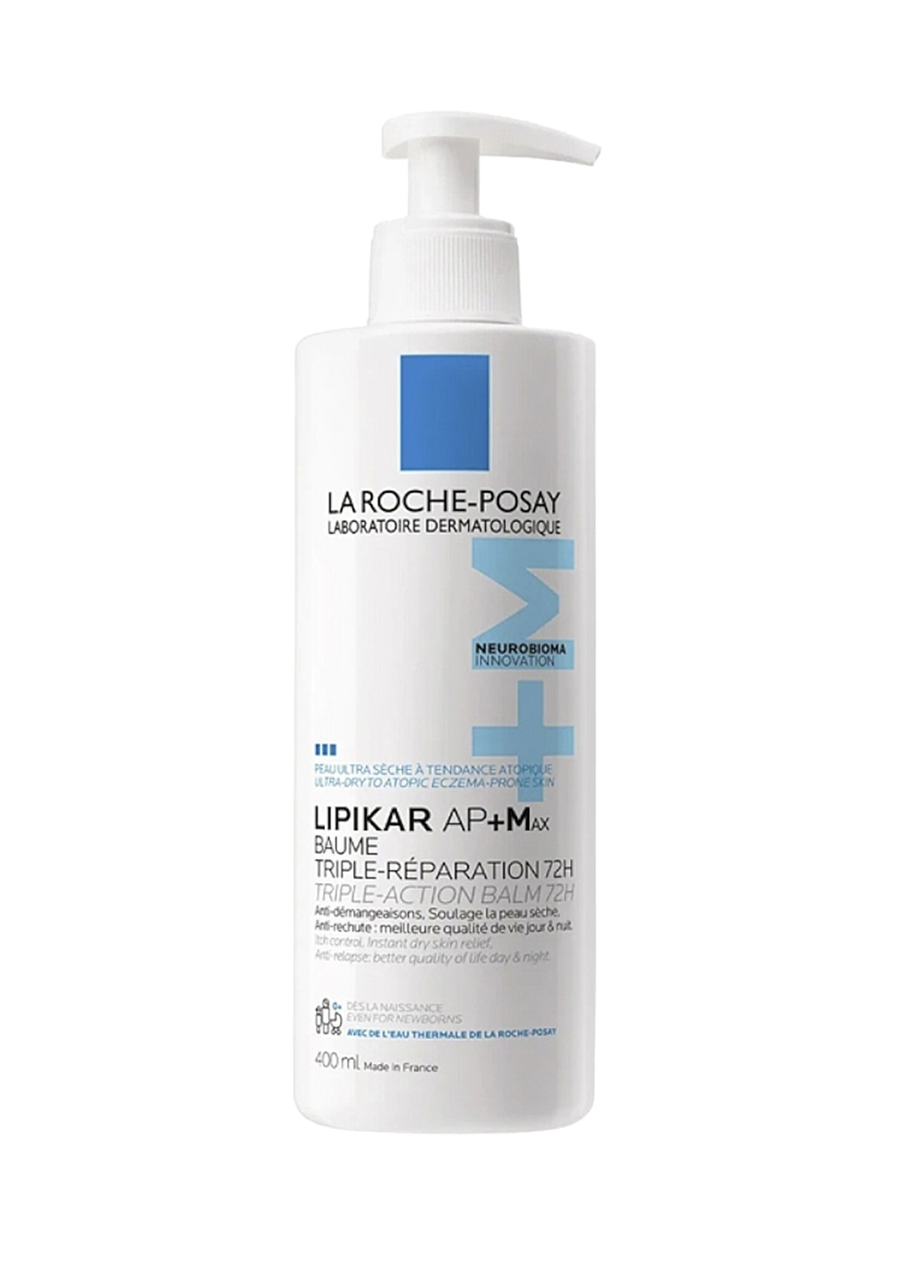 La Roche Posay - Lipikar Baume Ap + Max Moisturizing Cream for Dry Skin ...