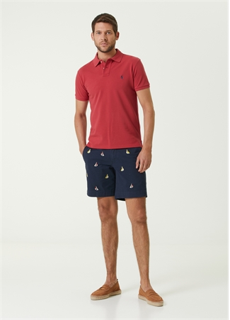 Polo Ralph Lauren Erkek Lacivert Yelkenli Nakışlı Bermuda 30 US Polo Ralph Lauren Erkek Lacivert Yelkenli Nakışlı Bermuda 30 US