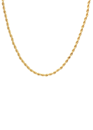 Ponponiere Kadın Norma Gold Burgu Zincirli Kolye Altın Rengi EU Ponponiere Kadın Norma Gold Burgu Zincirli Kolye Altın Rengi EU