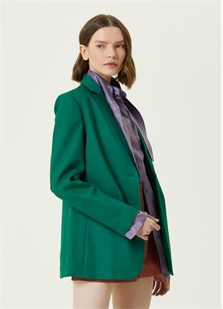 Valentino Kadın Yeşil Yün Ceket 42 It