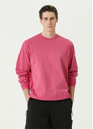 Stone Island Shadow Erkek Şeftali Sweatshirt Pembe S Eu Stone Island Shadow Erkek Şeftali Sweatshirt Pembe S Eu