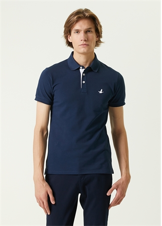 Beymen Club Erkek Slim Fit Lacivert Melanj Polo Yaka T-shirt S Beymen Club Erkek Slim Fit Lacivert Melanj Polo Yaka T-shirt S