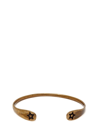 Academia Erkek Silver Kuru Kafa Detaylı Burgulu Bilezik Gri EU IT