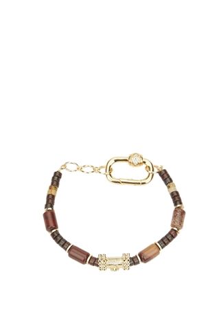 Hipanema Kadın Colorblocked Boncuklu Bileklik EU