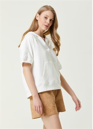 Beymen Club Kadın SWEATSHIRT Beyaz XS