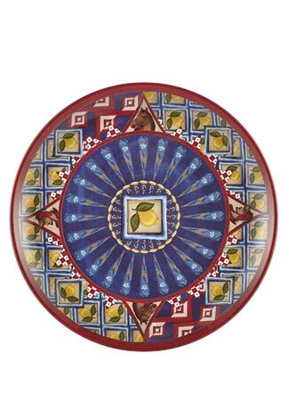 Chiara Alessi Positano At Figürlü Tabak Mavi